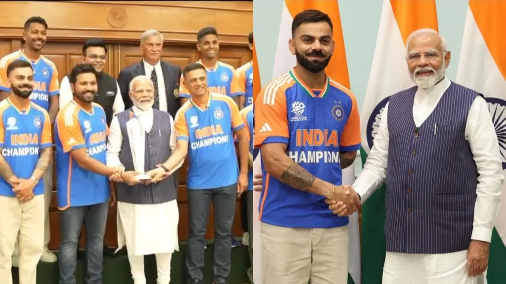 PM Narendra Modi Had A Memorable Meeting With T20 World Cup 2024 ...